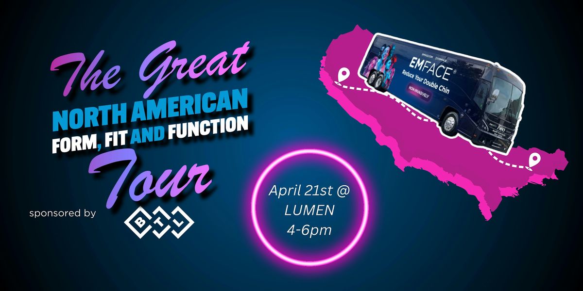 Form, Fit, & Function Bus Tour at Lumen Optimal Wellness, 2931 Monte ...