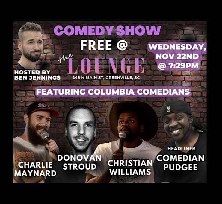 Laugh Out Lounge Comedy Show, The Lounge, Greenville, 22 November 2023 ...