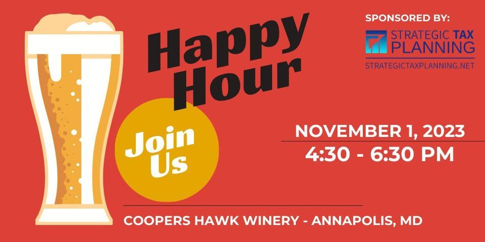 Coopers Hawk Happy Hour