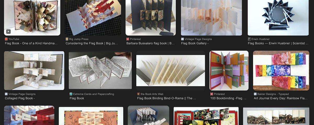Fragmentation and Flag Books: Make Your Own Artist Book, Toronto ...