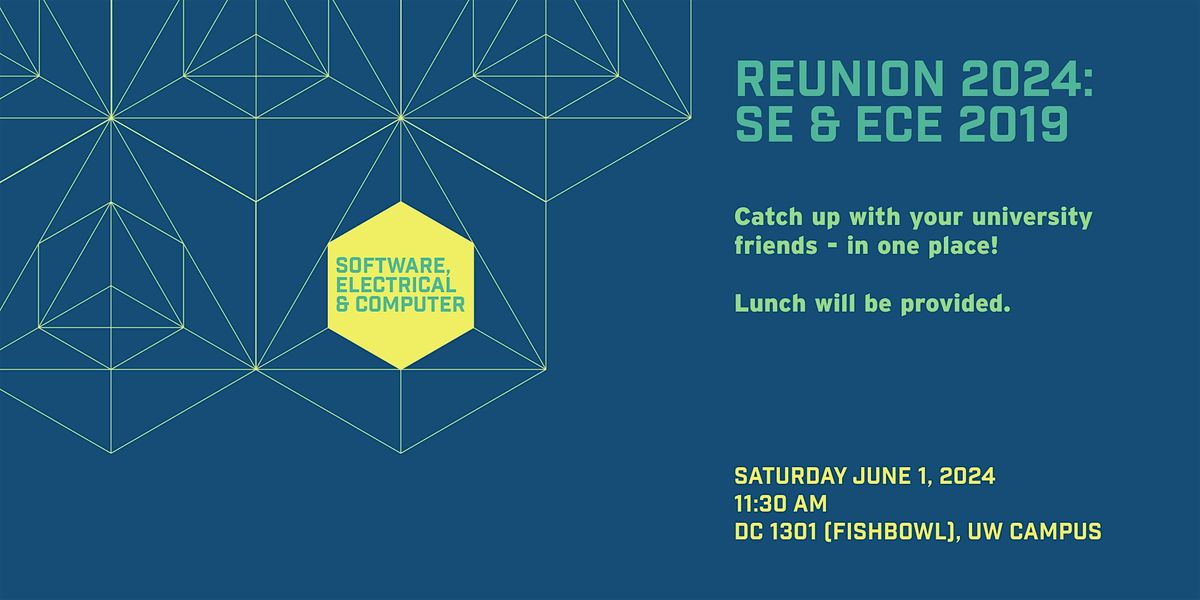 5 Year Reunion: Software, Electrical & Computer Engineering Class of ...