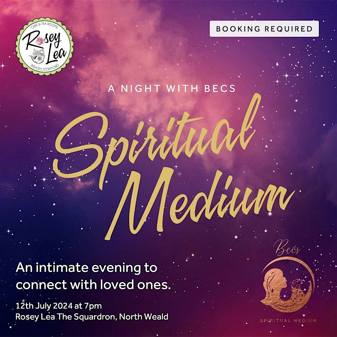 A night with Spiritual Medium, Becs @ The Squadron, Rosey Lea, North ...