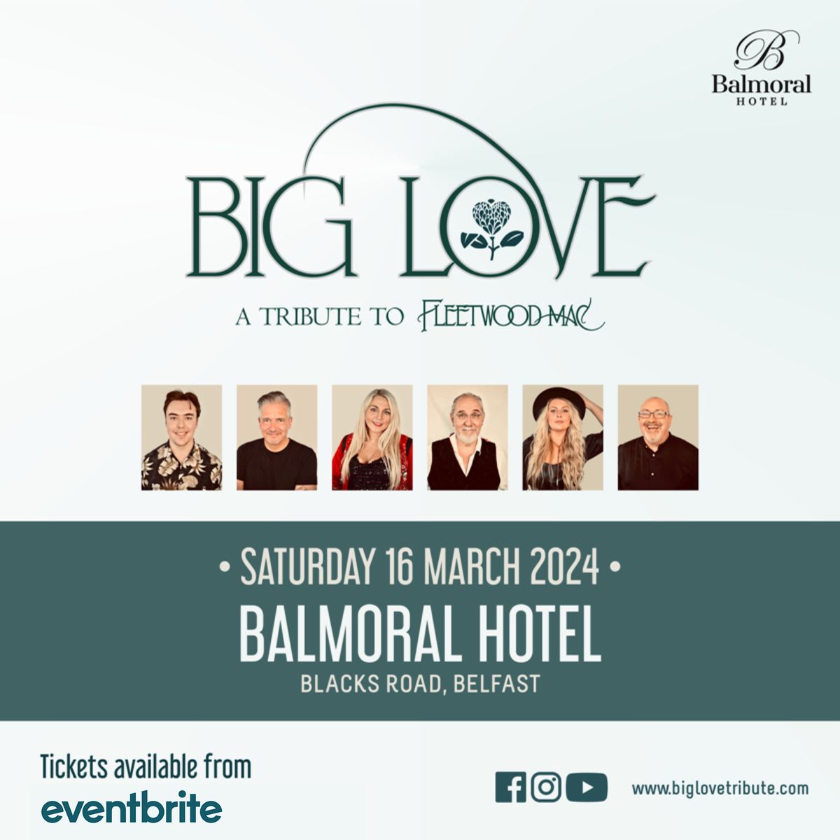 Big Love - A Tribute to Fleetwood Mac, Balmoral Hotel, Dunmurry, 16 ...