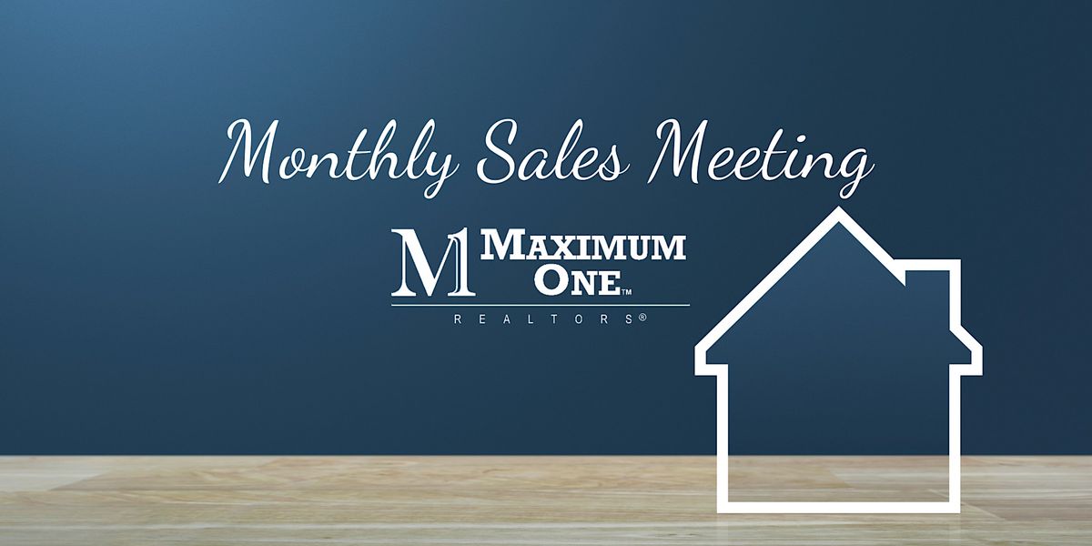 MX1 January Sales Meeting- IN PERSON- North Forsyth, Maximum One ...