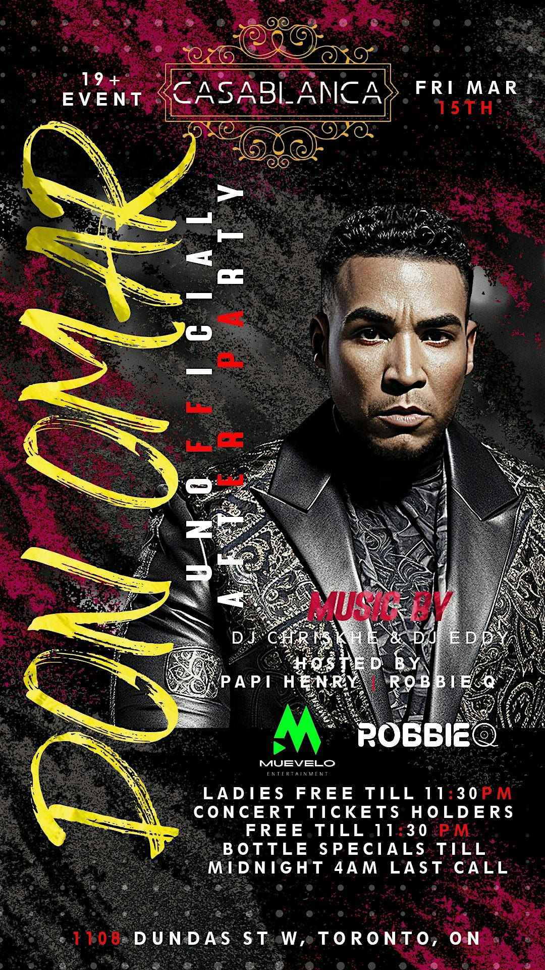 DON OMAR unofficial AfterParty, 1108 Dundas St W, Toronto, 15 March ...
