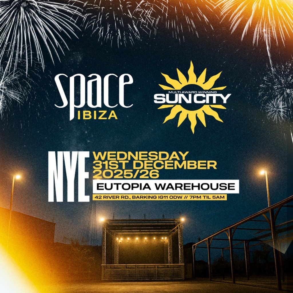 Space Ibiza - New Years Eve Festival, Eutopia Warehouse, Barking, 31 ...