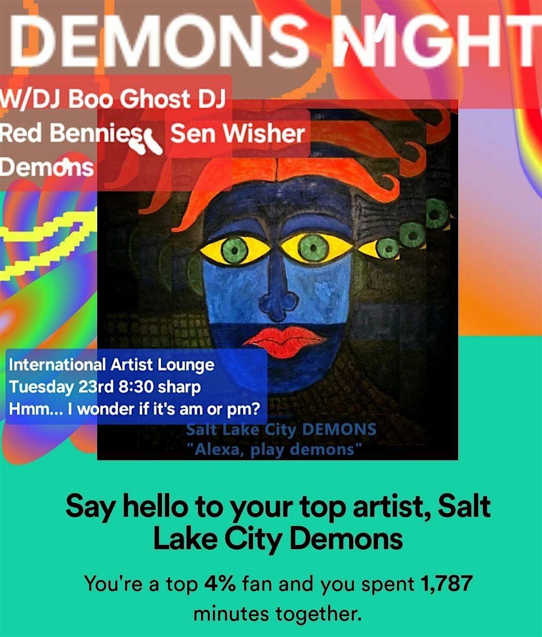 DEMONS Music Night, International Artist Lounge, Salt Lake City, 23 ...