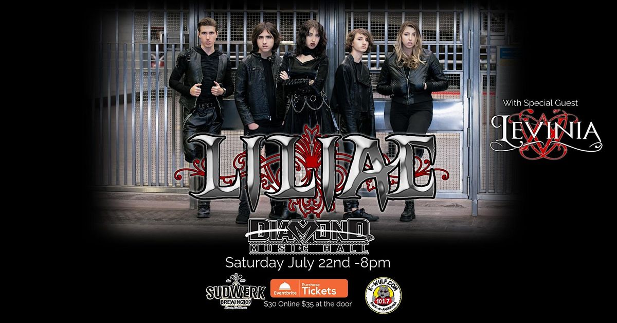 LILIAC at Diamond Music Hall, Diamond Music Hall, saint peters, 22 July ...