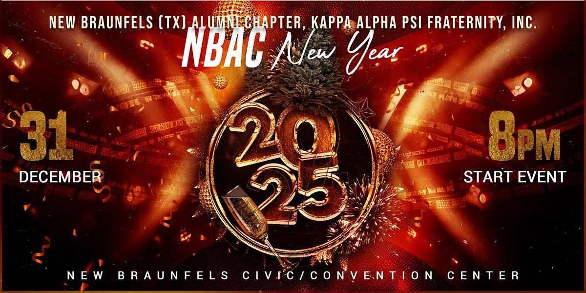 NBAC NEW YEAR 2025, New Braunfels Civic/Convention Center, South ...