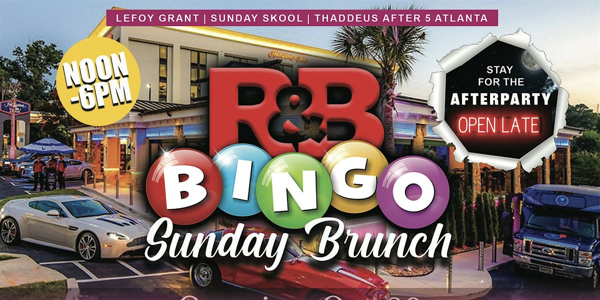 RNB Bingo Brunch @ Blue Martini, Blue Martini Atlanta, 7 April 2024 ...