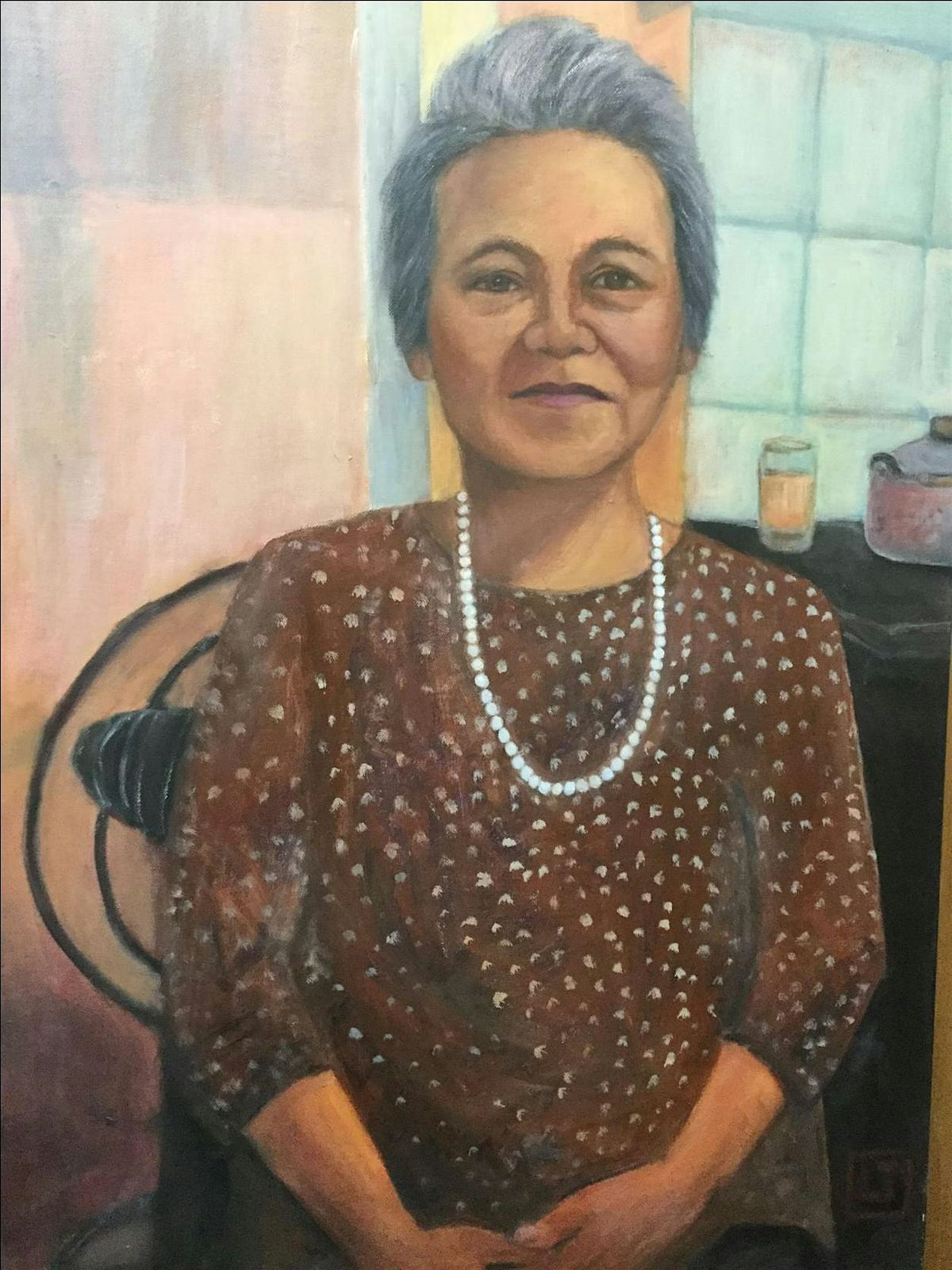 Adult workshop: Self Portrait painting with Artist Lien Jansen, Logan ...