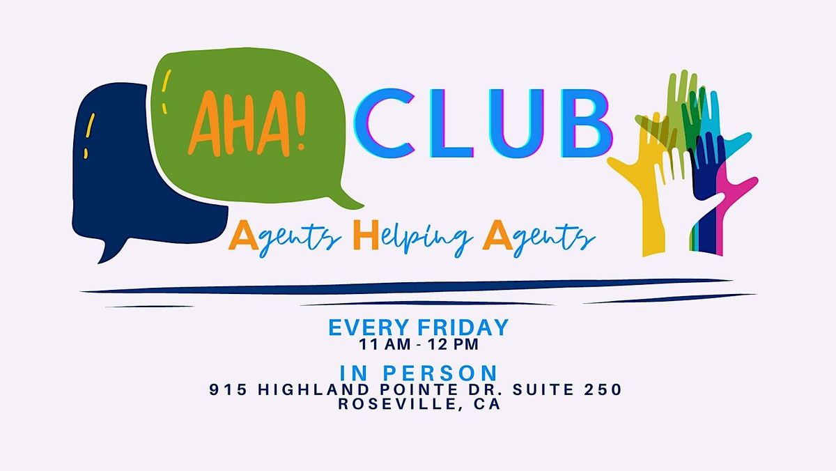 AHA Club, Made 4 More HQ, Roseville, 14 April 2023 | AllEvents.in