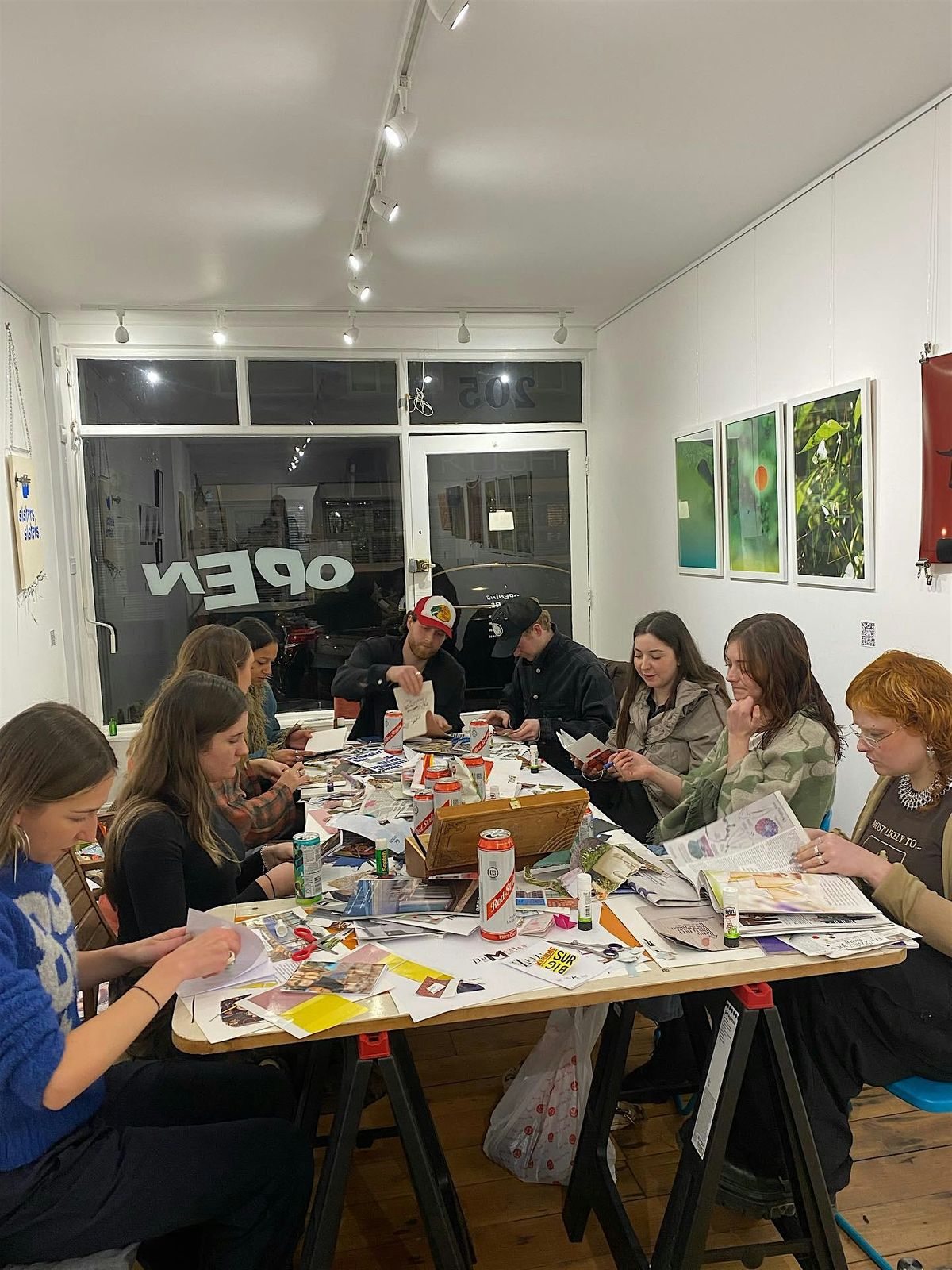 ZINE WORKSHOP WITH THE GREEN ZINE, Open 205, London, March 7 2024 ...