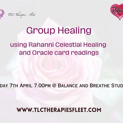 In person Rahanni Celestial Healing Group session by TLC Therapies ...