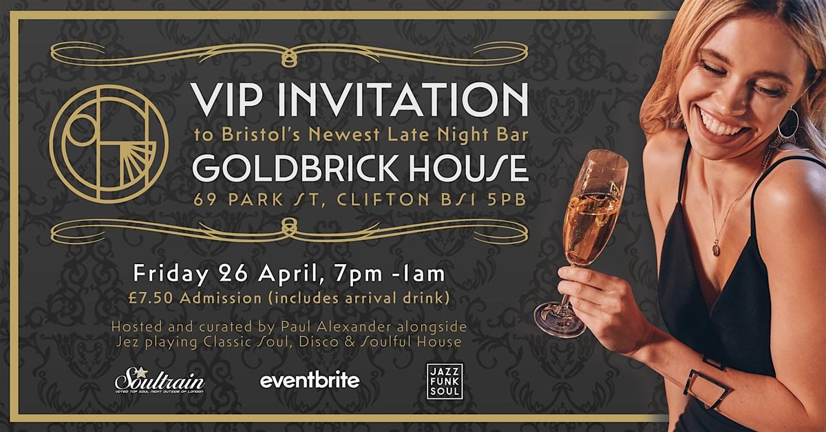 Soultrain Exclusive VIP Invitation Goldbrick House Late Night Bar, Park ...