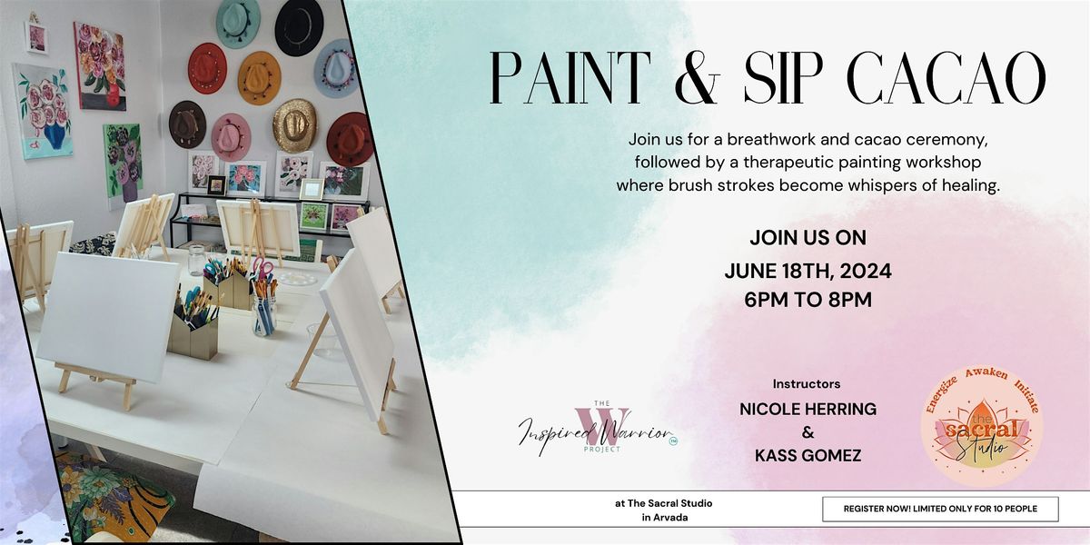 Canvas & Cacao Creations - Paint & Sip, 7985 Vance Dr suite 104, Arvada ...