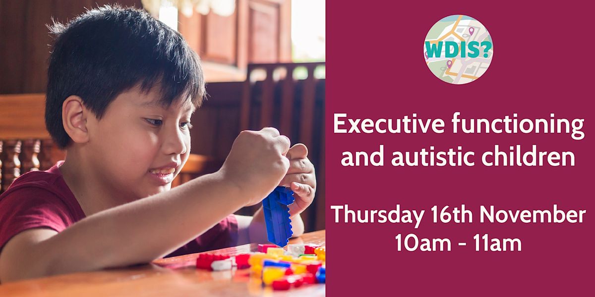 Supporting autistic children with executive functioning, November 16 ...