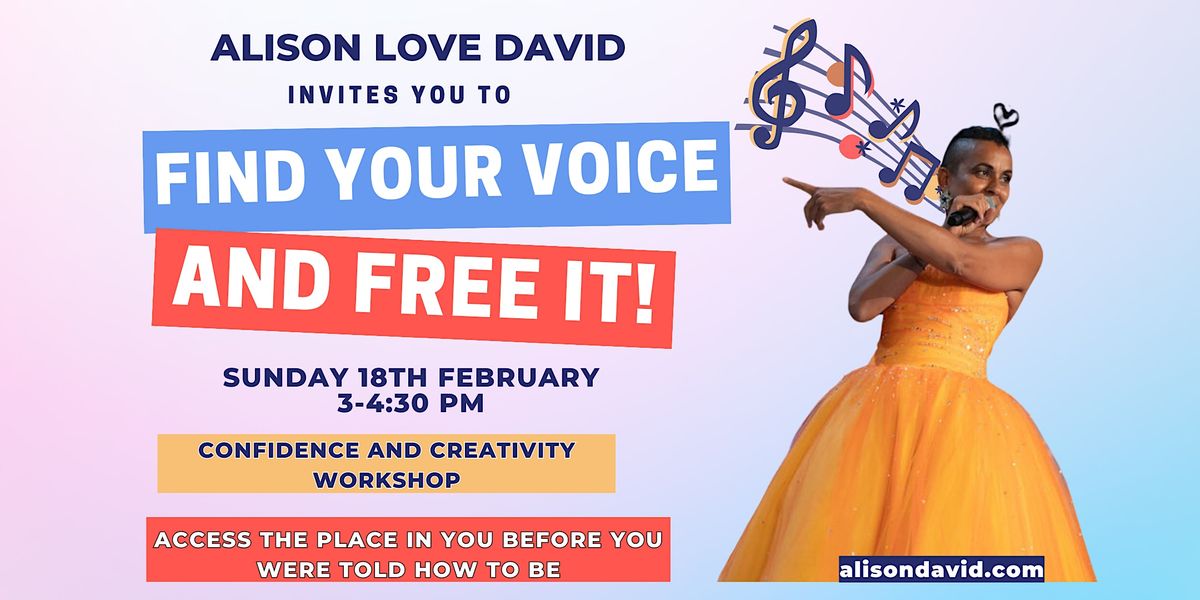 Find Your Voice And Free It, The Roundhouse, Hill Road, Lewes, UK, 18 ...