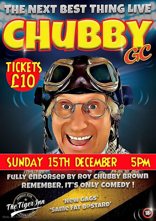 Chubby GC Tribute Evening, The Tiger Inn, Walsall, 15 December 2024 ...