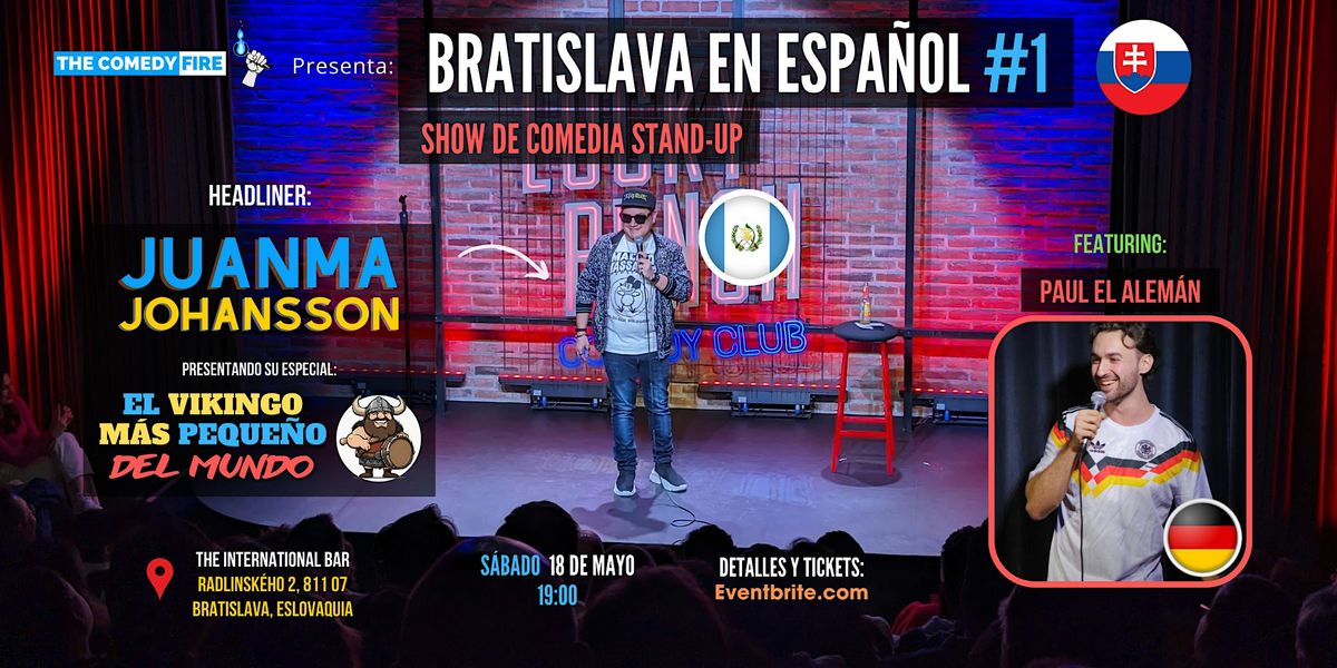 Bratislava en Español #1 - El show de comedia stand-up en tu idioma ...