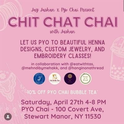 CHIT CHAT CHAI, PYO Chai, Covert Avenue, Stewart Manor, NY, USA, 27 ...