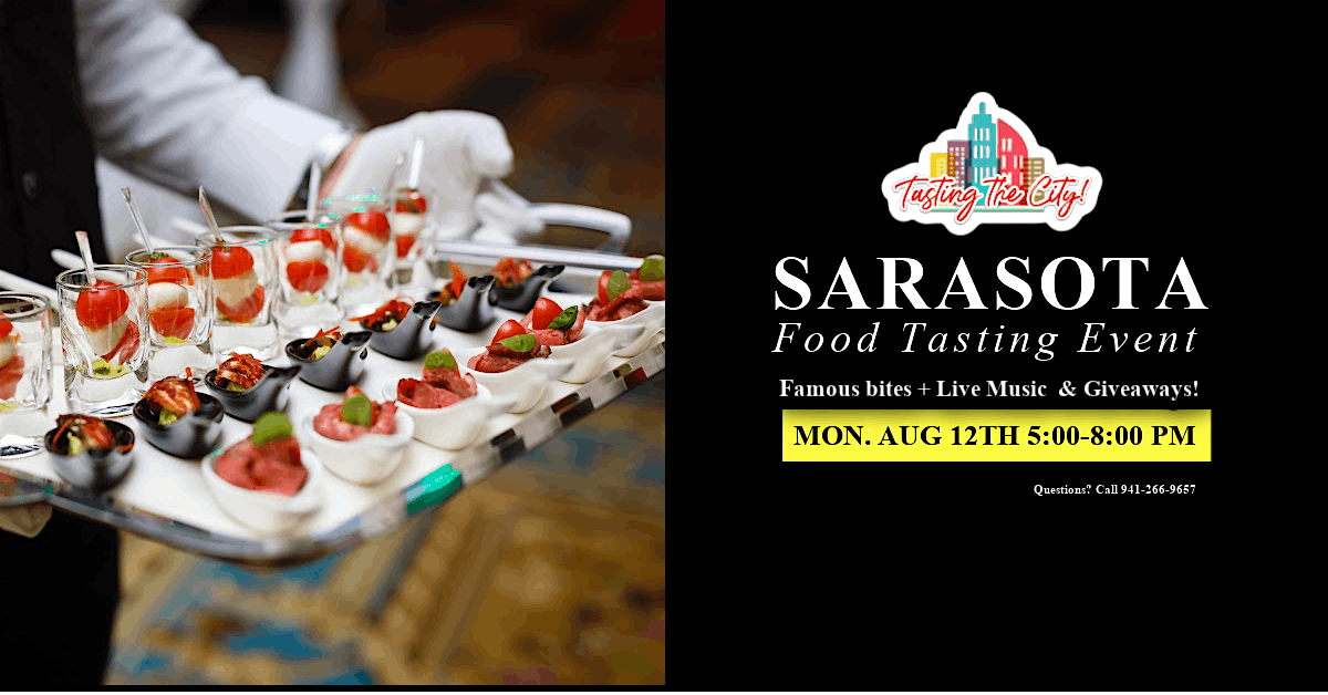 Tasting the City - Sarasota Food Tasting Event, BMW of Sarasota, 5 ...