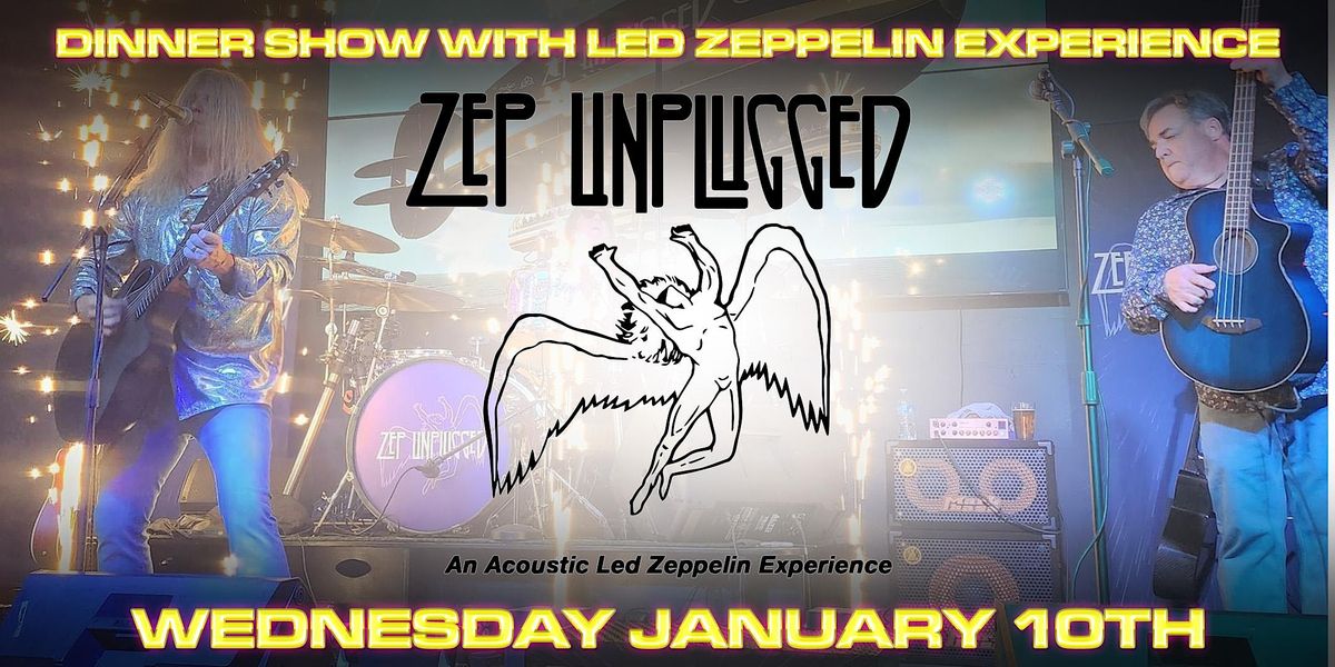 Dinner Show with Led Zeppelin Experience - Zep Unplugged, The Revel ...