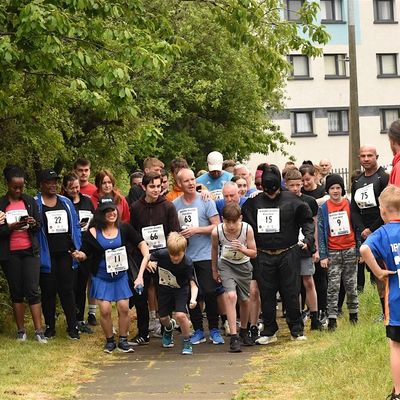 Wester Hailes Fun Run 2024, Clovenstone Community Centre, Edinburgh, 2 ...