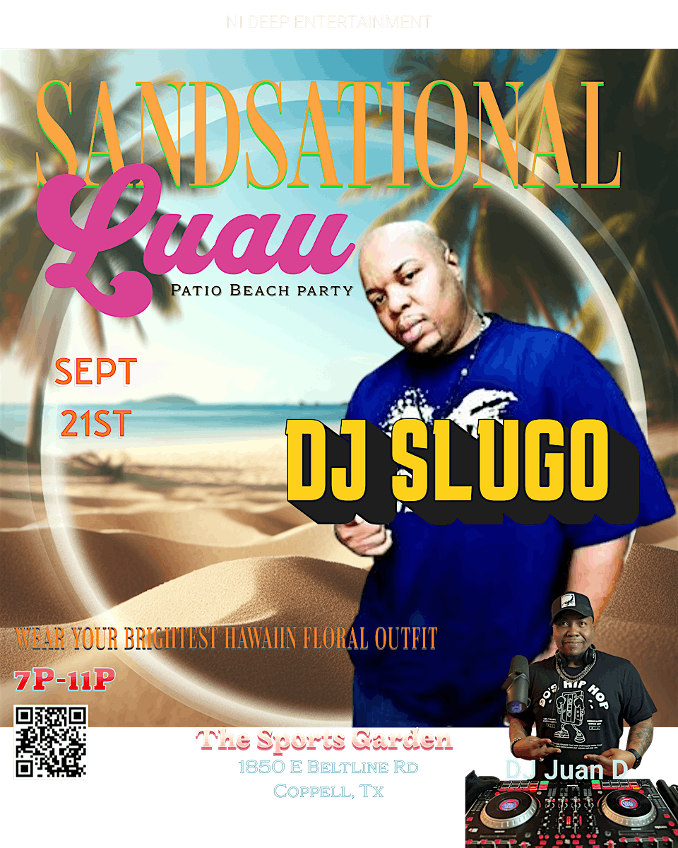 Sandsational Luau Patio Beach Party, Sports Garden DFW, Coppell, 21 ...