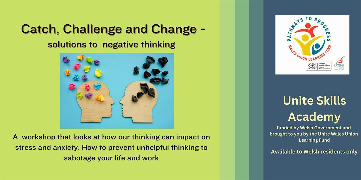 Catch, Challenge and Change your Negative Thinking, March 7 2024 ...