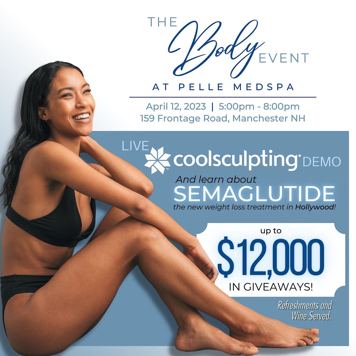 The Body Event: Weight Loss with Semaglutide and CoolSculpting Elite, 159 Frontage Rd ...