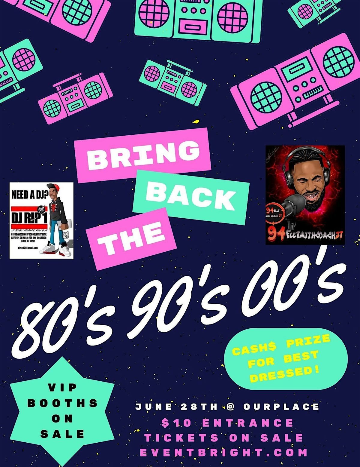 94FeetWithCoachJT , Presents 4th Friday at Our Place(House Party ...