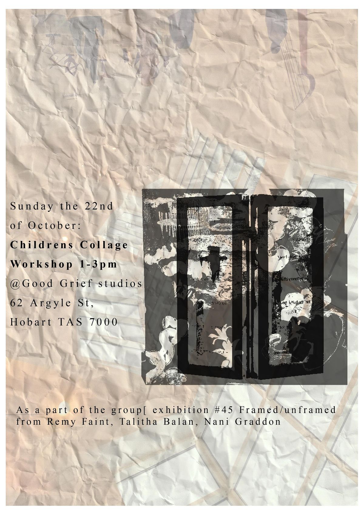 Collage Workshop @ Good Grief Studios, Good Grief Studios, Argyle ...