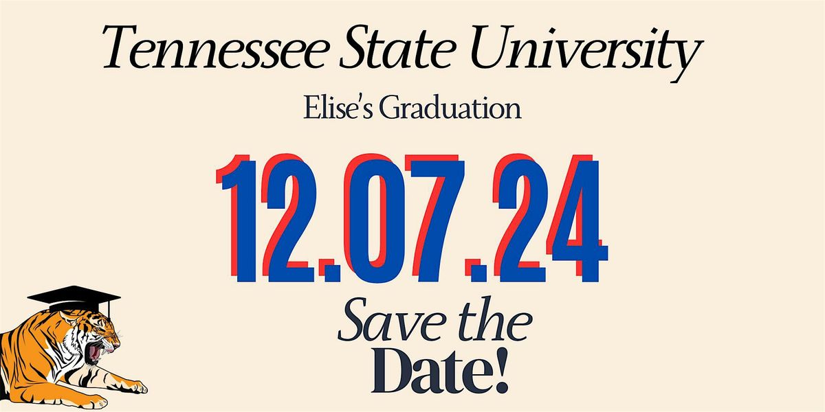 Elise Russ Graduation from Tennessee State Univeristy, Gentry Center ...