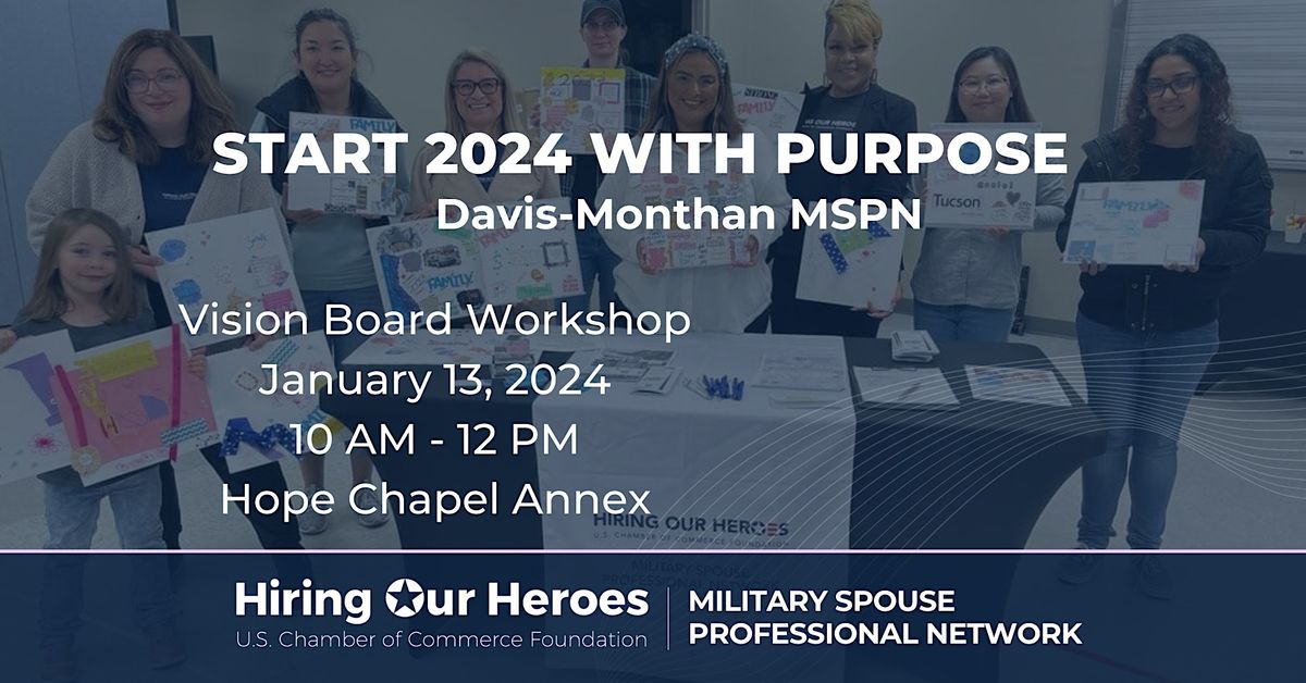 Start 2024 with Purpose | DM-MSPN Vision Board Workshop, Hope Chapel ...