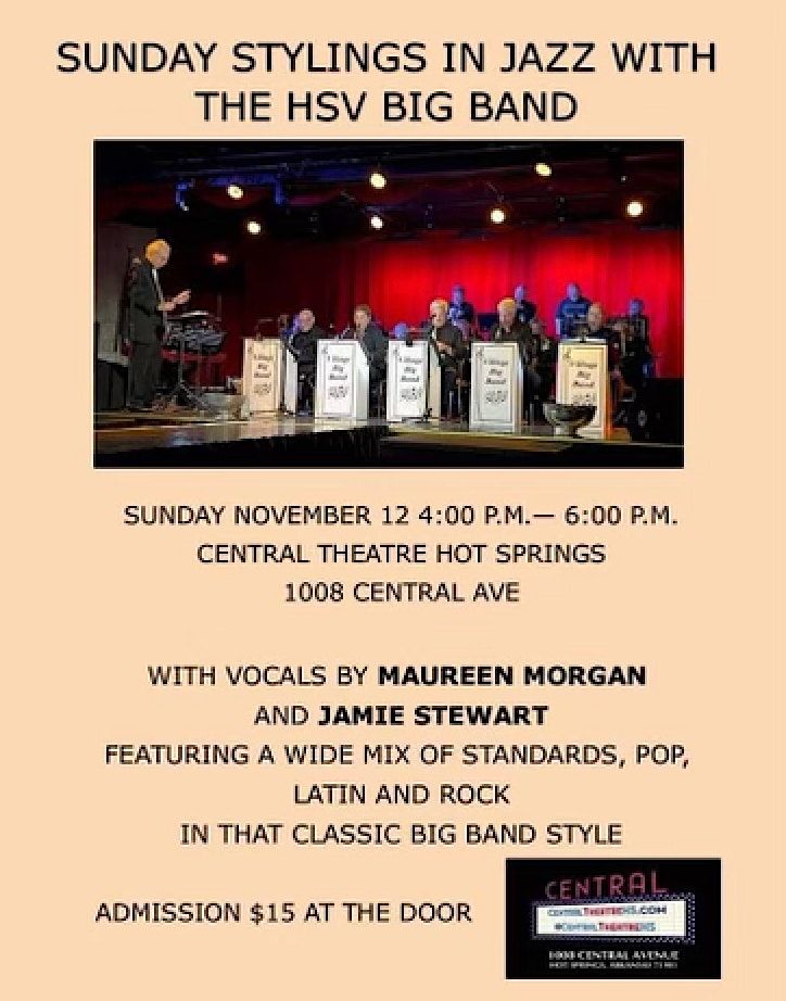 Hot Springs Village Big Band vocals by Maureen Morgan & Jamie Stuart ...