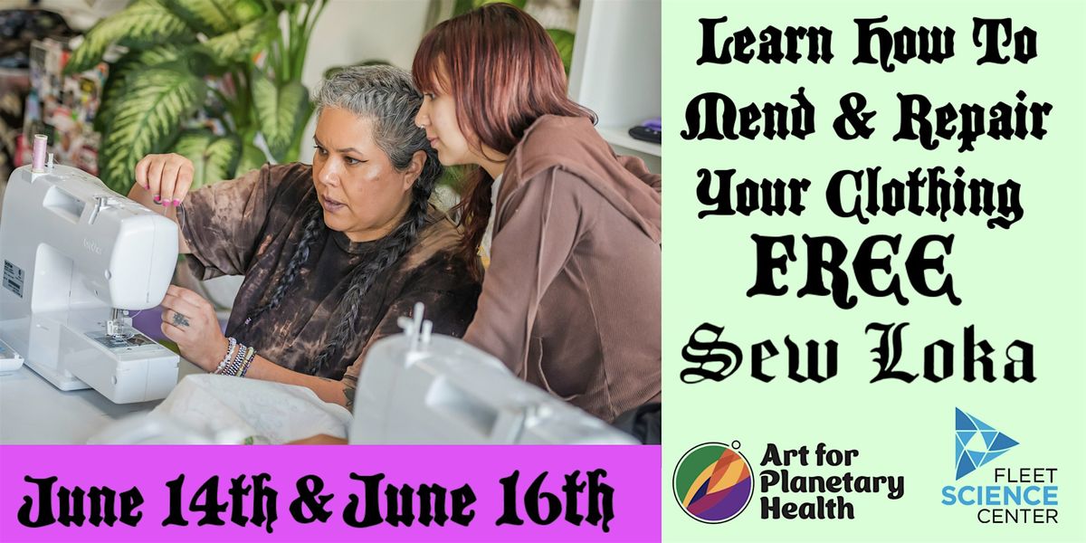 Learn How To Mend & Repair Your Clothing: Free Sewing Workshops At Sew ...