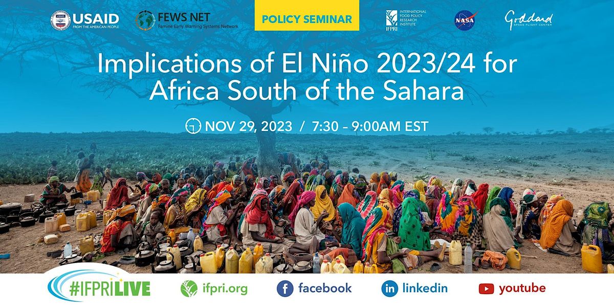Implications of El Niño 2023/24 for Africa South of the Sahara ...