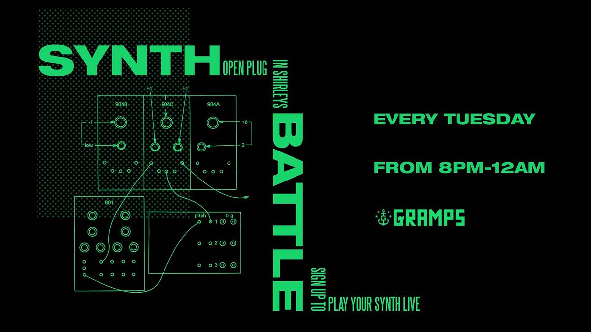 Synth Battle, Shirley's Theater, Miami, 16 January to 17 January ...