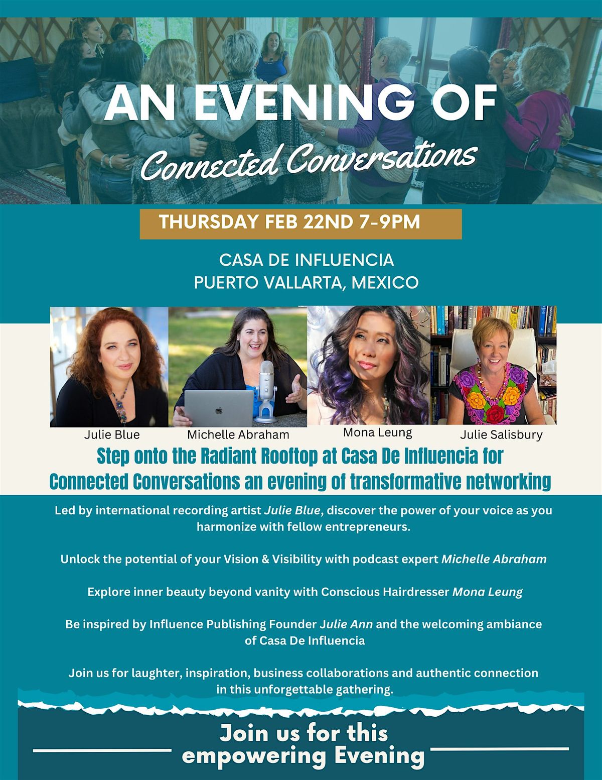 An Evening of Connected Conversations & Networking at Casa De ...