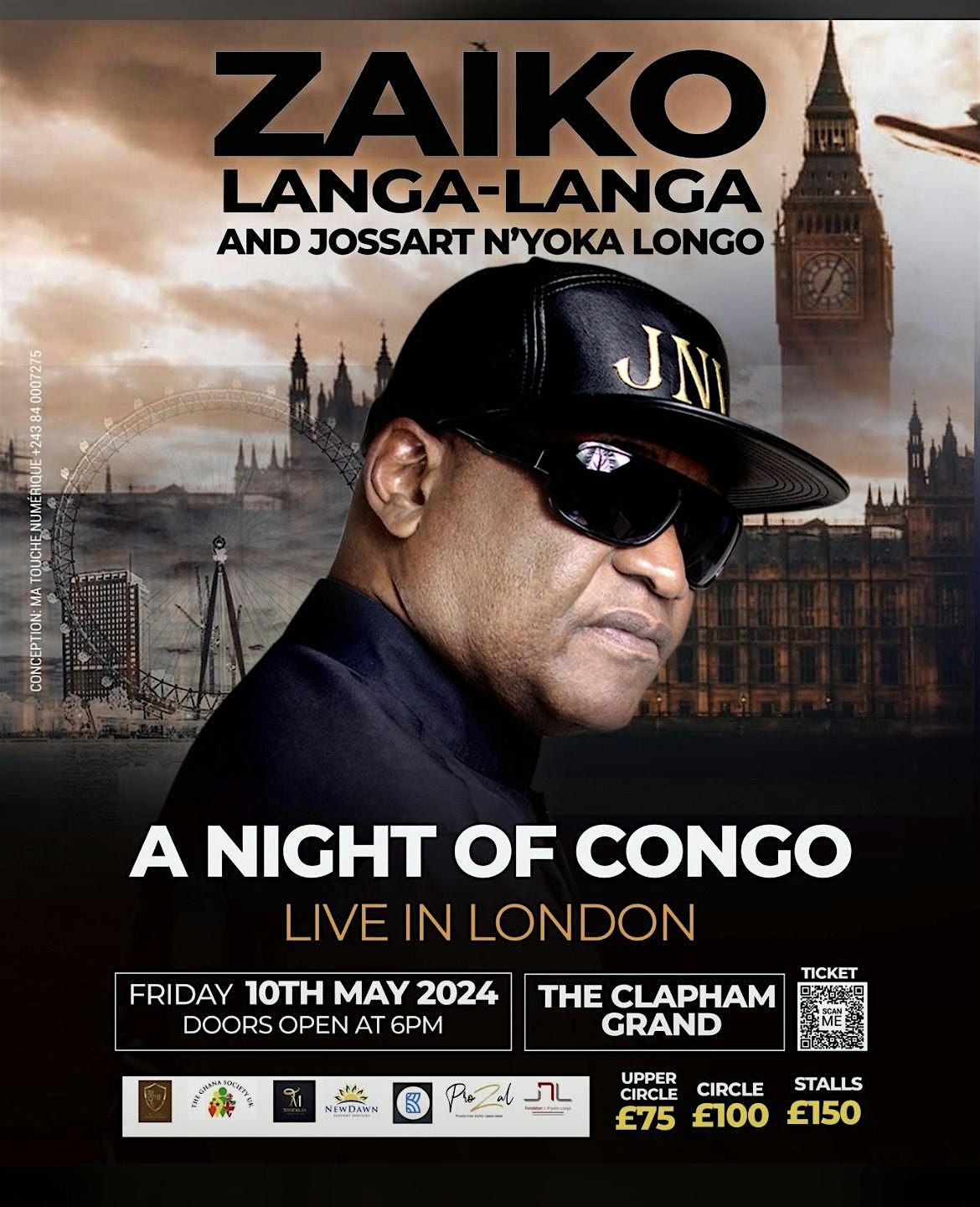 A Night of Congo: Live in London with Zaiko Langa-Langa, The Clapham Grand, London, 10 May 2024 ...