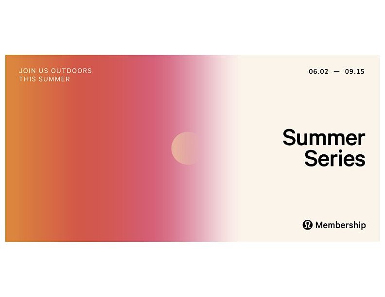 lululemon Membership Summer Series: FLIGHT (Just LIFT) Workout!, Four ...
