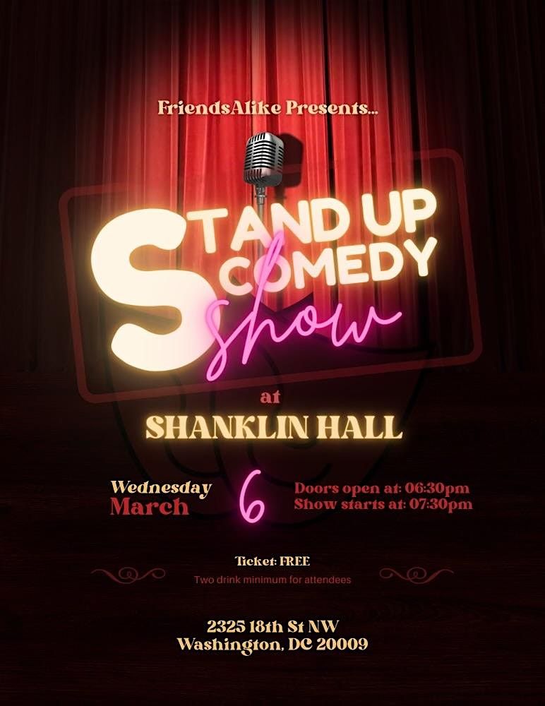 Stand Up Comedy Show, Shanklin Hall, 18th Street Northwest, Washington ...