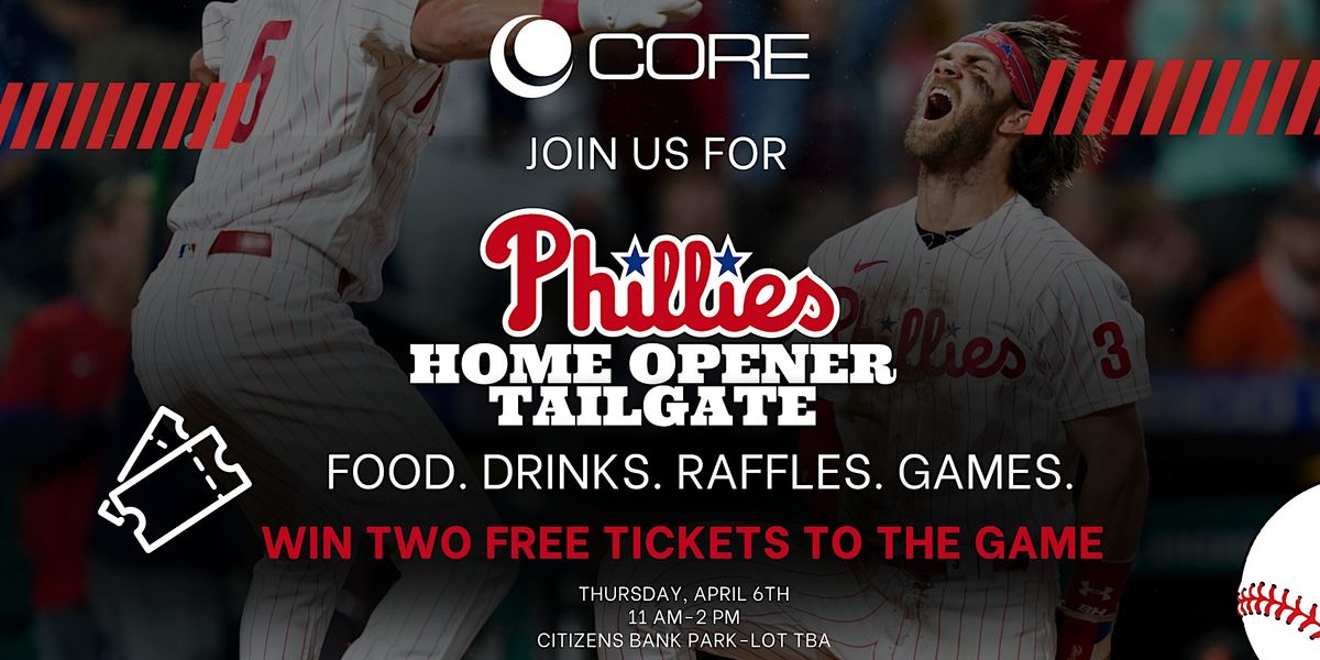 Phillies Home Opener Tailgate and Cookout, Citizens Bank Park ...