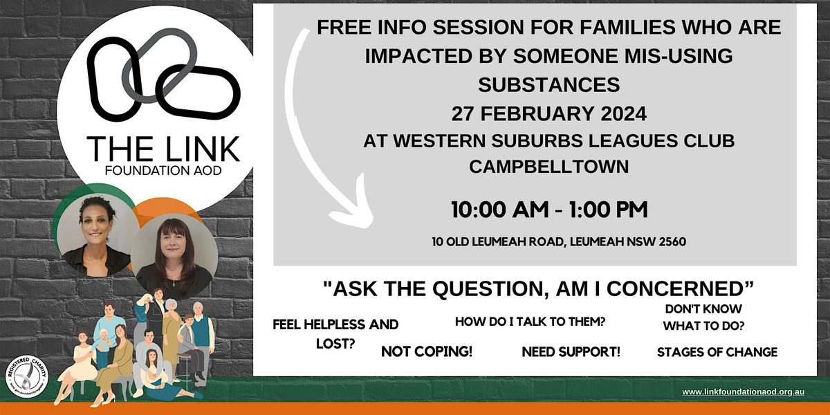 A Drug and Alcohol Information session for those impacted by substances ...
