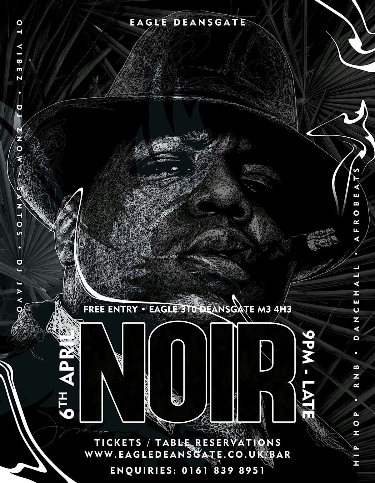 NOIR CLUBNIGHT - Afrobeats/HipHop/Amapiano, Eagle Restaurant and Bar ...