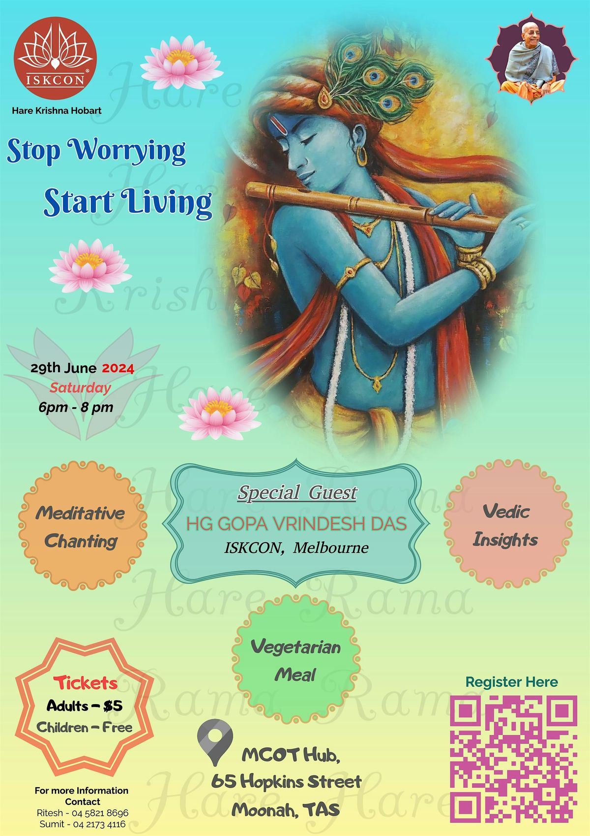 Stop Worrying Start Living, Multicultural Council of Tasmania, Moonah ...