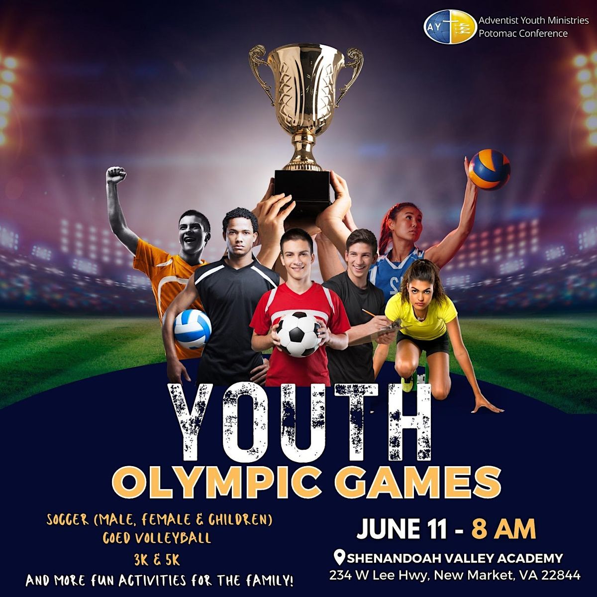 Olympic Games - Olimpiadas, Shenandoah Valley Academy, New Market, 11 ...