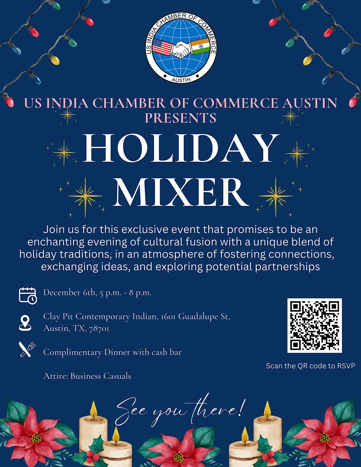 Mixer Event: Holiday Extravaganza, Clay Pit Contemprary Indian Cuisine ...