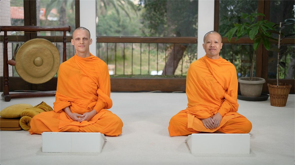 Decompress & Dharma Talk with Steph Snyder & Two Buddhist Monks, Love ...